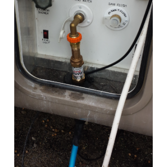 Portable Hard Water Bullet Limescale Conditioner And RV Water Softener ...